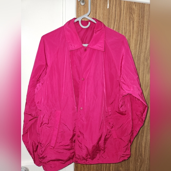 Uniqlo | Jackets & Coats | Uniqlo U Lemaire Pink Packable Coaches ...